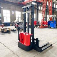 China ISO Straddle Pallet Stacker 1000kg-1500kg Electric Stacker Pallet Jack for sale