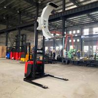 China 1.6m Mast Walkie Straddle Stacker 1T-1.5T Walk Behind Pallet Stacker for sale