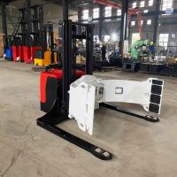 China 1.6m Mast Walkie Straddle Stacker 1T-1.5T Walk Behind Pallet Stacker for sale