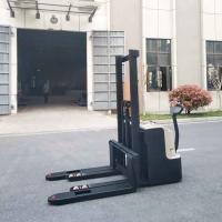 China 3m Mast 2Ton Electric Walkie Stacker Warehouse Fully Powered Stackers for sale