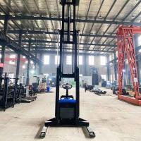 China Standing Electric Straddle Pallet Stacker SGS Battery Operated Pallet Stacker for sale