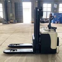 China Duplex Mast Electric Stacker Lift 1.5Ton Powered Stacker SGS Approval for sale