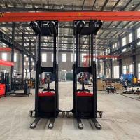 China 2500kg Electric Stacker 2 Stage 3.0m Mast Counterbalanced Stacker for sale