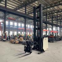 China CQD16J 1.6T Battery Operated Reach Truck 1600kg Standing Type Triplex Mast for sale