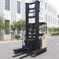 China Seating Type CQD16JS 1.6T Electric Scissors Reach Forklift Triplex Mast for sale