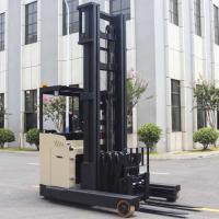 China Seating Type CQD16JS 1.6T Electric Scissors Reach Forklift Triplex Mast for sale