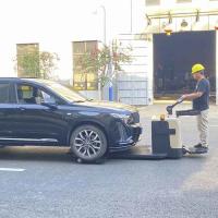 China 2-4.5Ton Car Transfer Pallet Truck Model: CBD20/30/45Z electric standing type for sale