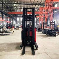 China 1.5T Electric Reach Truck Forklift CQD15B Stand Type Triplex 6m Mast for sale