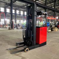 China 1.5T Electric Reach Truck Forklift CQD15B Stand Type Triplex 6m Mast for sale