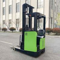 China CQDE15 48V 1.5T Electric Reach Truck 1500kg Seat Type Triplex 3m-12m Mast for sale