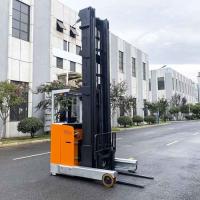 China 48V 2T Reach Truck Forklift 2000kg CQDE20 Reach Walkie Stacker for sale