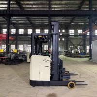China 3000kg CQDE30 48V 3T Electric Reach Forklift Truck Seat Type Triplex 3-6m Mast for sale