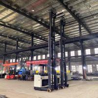 China 3000kg CQDE30 48V 3T Electric Reach Forklift Truck Seat Type Triplex 3-6m Mast for sale