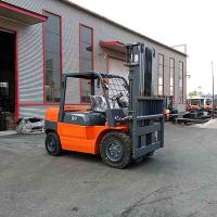 China 5 Ton  IC Diesel Forklift CPCD50 5000kg Container Mast Heavy Duty Industrial Truck for sale