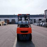China 3.0 Ton LPG Forklift  3m Mast Solid Tires Dual Fuel Forklift Use In Warehouse for sale