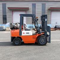 China 3.0 Ton LPG Forklift  3m Mast Solid Tires Dual Fuel Forklift Use In Warehouse for sale