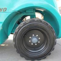 China 3500kgs All Terrain Fork Truck ISUZU Engine Automatic Transmission for sale