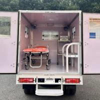China Gasoline Ambulance Tricycle Three Wheeler 250cc Water Cooled Engine With Stretcher And First Aid Kit And Four Rear Tyres And Reinforced Chassis Keel For First Aid Use for sale