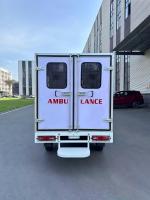 China Gasoline Ambulance Tricycle Three Wheeler 250cc Water Cooled Engine With Stretcher And First Aid Kit And Four Rear Tyres And Reinforced Chassis Keel For First Aid Use for sale