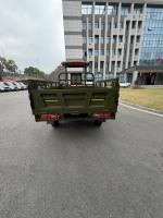 China Gasoline Q7 Cargo Tricycle Three Wheeler Top Ceiling 250cc Water Cooled Engine With Hydraulic Self Dumping And Full Floating Big Booster Mechanic Brake Rear Axle And 1500kg Load Capacity for sale