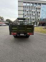 China Gasoline Q3 Cargo Tricycle Three Wheeler Top Ceiling 300cc Water Cooled Engine Full Floating Big Booster Mechanical Brake Rear Axle With Four Rear Tires Music Speaker Concealed Water Tank for sale