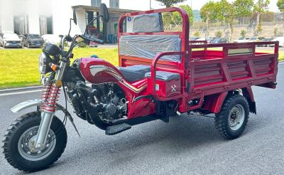 China Gasoline Q1 Normal Cargo Tricycle Three Wheeler 150cc Air Cooled ‌With Inner Floating Small Booster Rear Axle And 600Kg Load Capacity And 23.3Km/L Fuel Consumption for sale