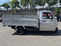 China Gasoline T7 Cargo Tricycle Three Wheeler Full Enclosure Cabin 1000cc Water Cooled With Full-Floating High Low Gear Big Booster Oil Brake Rear Axle And 3000kg Load Capacity For Heavy Duty Transport for sale