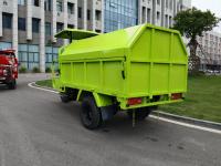 China Gasoline Garbage Tricycle Three Wheeler 300cc Water Cooled Engine With Large Volume And Hydraulic Self Dumping For Both Urban And Rural Area Q3 Upgraded for sale