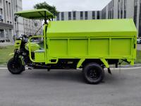 China Gasoline Garbage Tricycle Three Wheeler 300cc Water Cooled Engine With Large Volume And Hydraulic Self Dumping For Both Urban And Rural Area Q3 Upgraded for sale