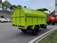 China Gasoline Garbage Tricycle Three Wheeler 300cc Water Cooled Engine With Large Volume And Hydraulic Self Dumping For Both Urban And Rural Area Q3 Upgraded for sale