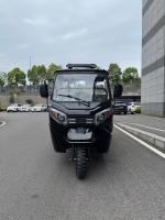 China Gasoline X5 Cargo Tricycle Three Wheeler Semi Cabin 350cc Water Cooled Engine Four Rear Tyres Oil Brake Big Booster With 2500kg Load Capacity And Reinforced Chassis Keel For Heavy Duty Transport for sale