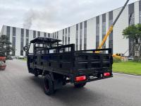 China Gasoline X5 Cargo Tricycle Three Wheeler Semi Cabin 350cc Water Cooled Engine Four Rear Tyres Oil Brake Big Booster With 2500kg Load Capacity And Reinforced Chassis Keel For Heavy Duty Transport for sale