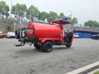 China Gasoline Fire Response Tricycle Three Wheeler 300cc Water Cooled Engine With 1500L Water Tank And Full Floating Big Booster Mechanic Brake Rear Axle Q3 Upgraded for sale