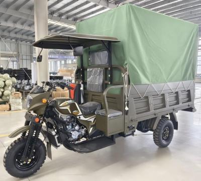 China 250cc Water-Cooled Heavy-Duty Cargo Tricycle with Foldable Seat, Large Bed, and Booster Rear Axle – Built for Reliable Everyday Transport. for sale