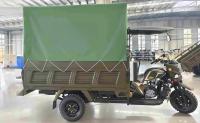 China 250cc Water-Cooled Heavy-Duty Cargo Tricycle with Foldable Seat, Large Bed, and Booster Rear Axle – Built for Reliable Everyday Transport. for sale