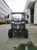 China Gasoline 300cc 4WD ATV Cargo Utility Vehicle with Canopy, Off-Road ATV Chassis, Full-Floating Booster Rear Axle, 2.2*1.4m Cargo Box, and 800kg Load Capacity for sale