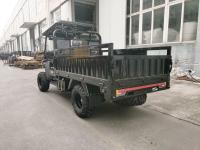 China Gasoline 300cc 4WD ATV Cargo Utility Vehicle with Canopy, Off-Road ATV Chassis, Full-Floating Booster Rear Axle, 2.2*1.4m Cargo Box, and 800kg Load Capacity for sale