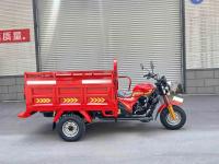 China Gasoline 150cc Air-Cooled Cargo Tricycle with Dump Function, Q3 Upgraded Version, 1.8m Dump Box, Inner-Floating Small Booster 220 Drum Rear Axle, with 800kg Load Capacity for sale