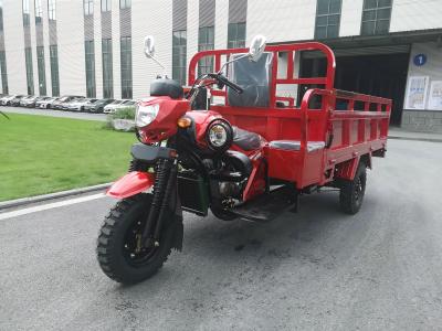 China Gasoline 150cc Air-Cooled Cargo Tricycle, WY Classic Style with Canopy & Hard Top, 1.6m Cargo Box, Inner-Floating Rear Axle, 800kg Load Capacity for sale