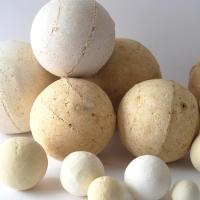China High Alumina Refractory Balls Mullite Balls Silicic Balls Corundum Ceramic Balls for sale