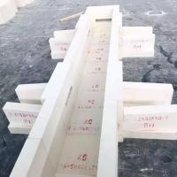 China Zirconium Corundum Block AZS36 AZS33 AZS41 Bricks Oblique Casting Fused AZS Blocks for sale