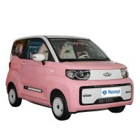 China Mini 4 Seater Chery QQ Ice Cream EV Pure Electric Car New Energy Vehicles for sale