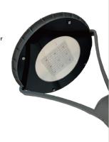 China Solar Post Top Light 30W-150W Courtyard Light IP66 IK09 CCT6500K Garden Light Used In Parks And Walk Paths for sale