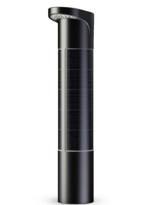 China 18W Die-casting Aluminum Housing Solar Bollard With Solar Panel And High Lumen 235lm/w. for sale