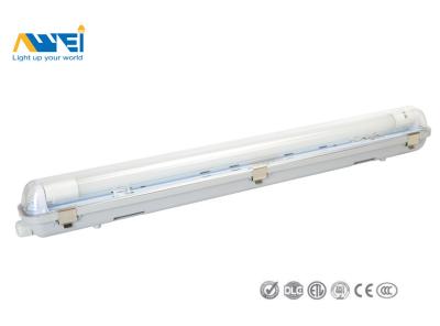 China 40W IP65 Batten Waterproof Led Light Fixtures For Shops / Exhibition Hall for sale