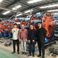 China Glk500/24+24 Dia 1-4mm Armouring Machine With Color Touch Screen for sale
