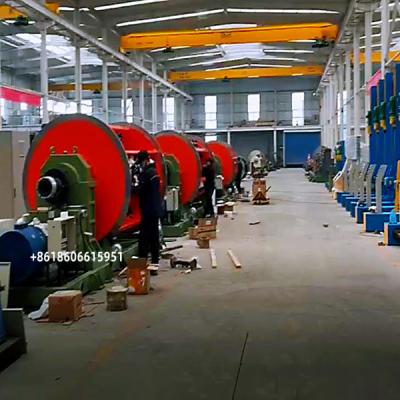 China 630/500 Rigid Strander 54 Bobbin Row Loading Copper Wire Stranding Machine for sale
