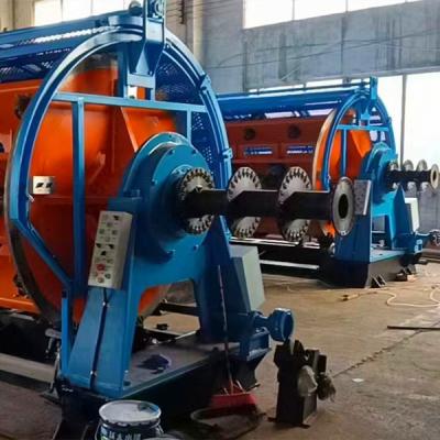 China Fast Rotating Type Cable Stranding Machine Full Protect Rigid Frame 250rpm for sale