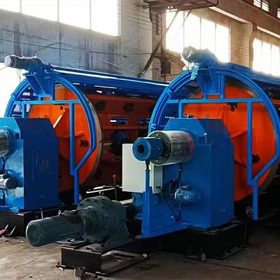 China Cu Cable Stranding Machine Wire Round Conductor Compacting Tubular Rigid Strander 250rpm for sale