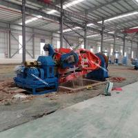 China Cage Type Core Laying Machine With Back Twist , Electric Wire Manufacturing Machine for sale